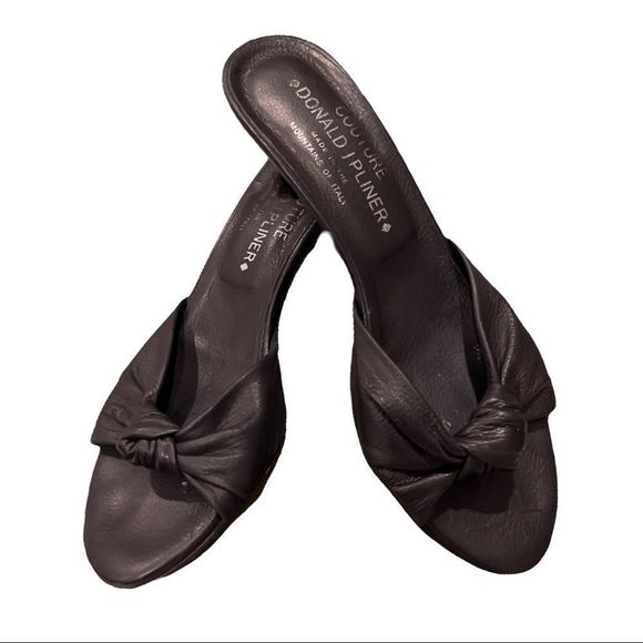 Donald J. Pliner | Shoes | Vintagecouture Donald J Pilner 0 Leather ...